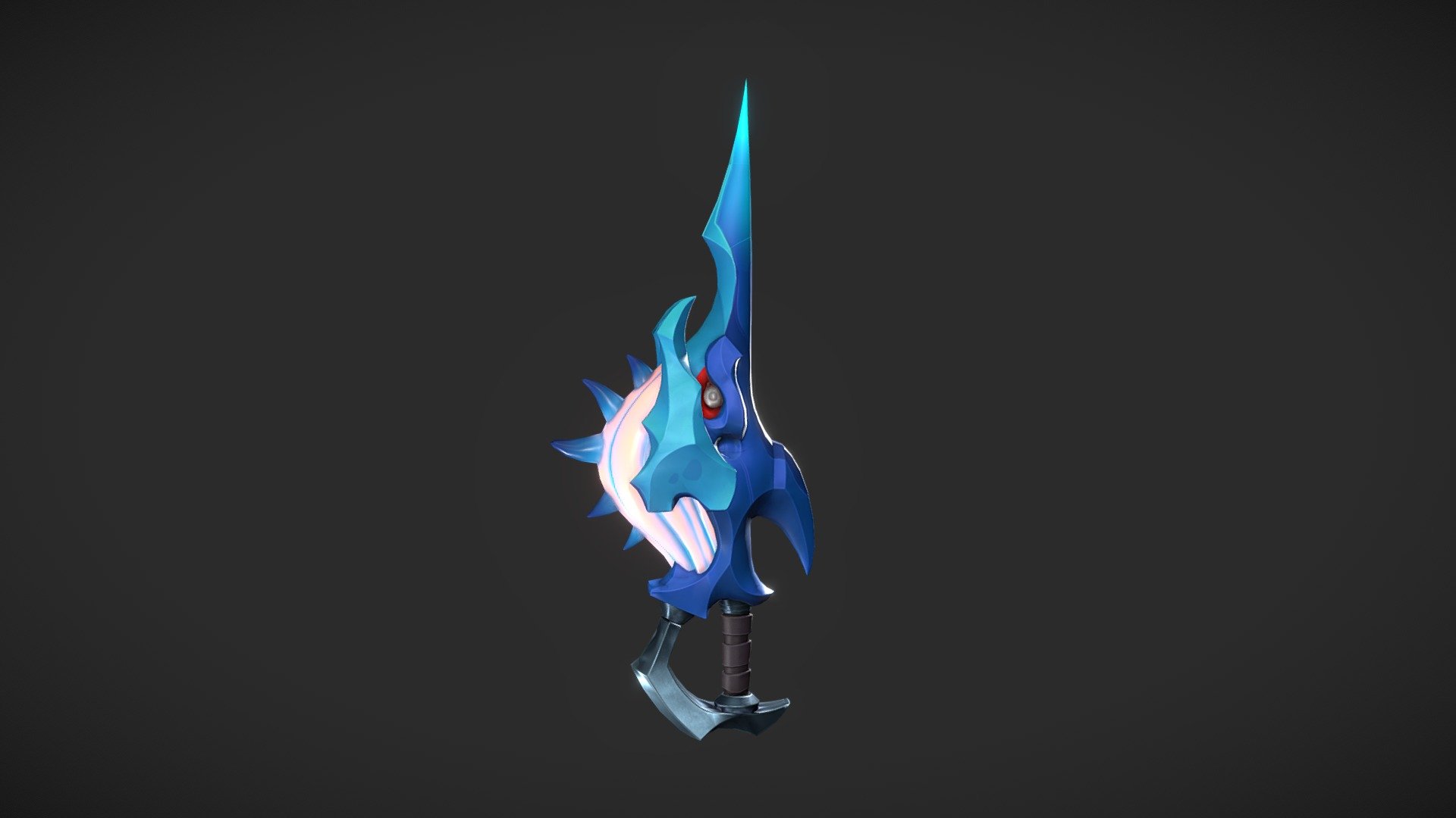 Dragon Sword - 3D model by Leon Miltsev (@mylcev.leon) [0149625 ...