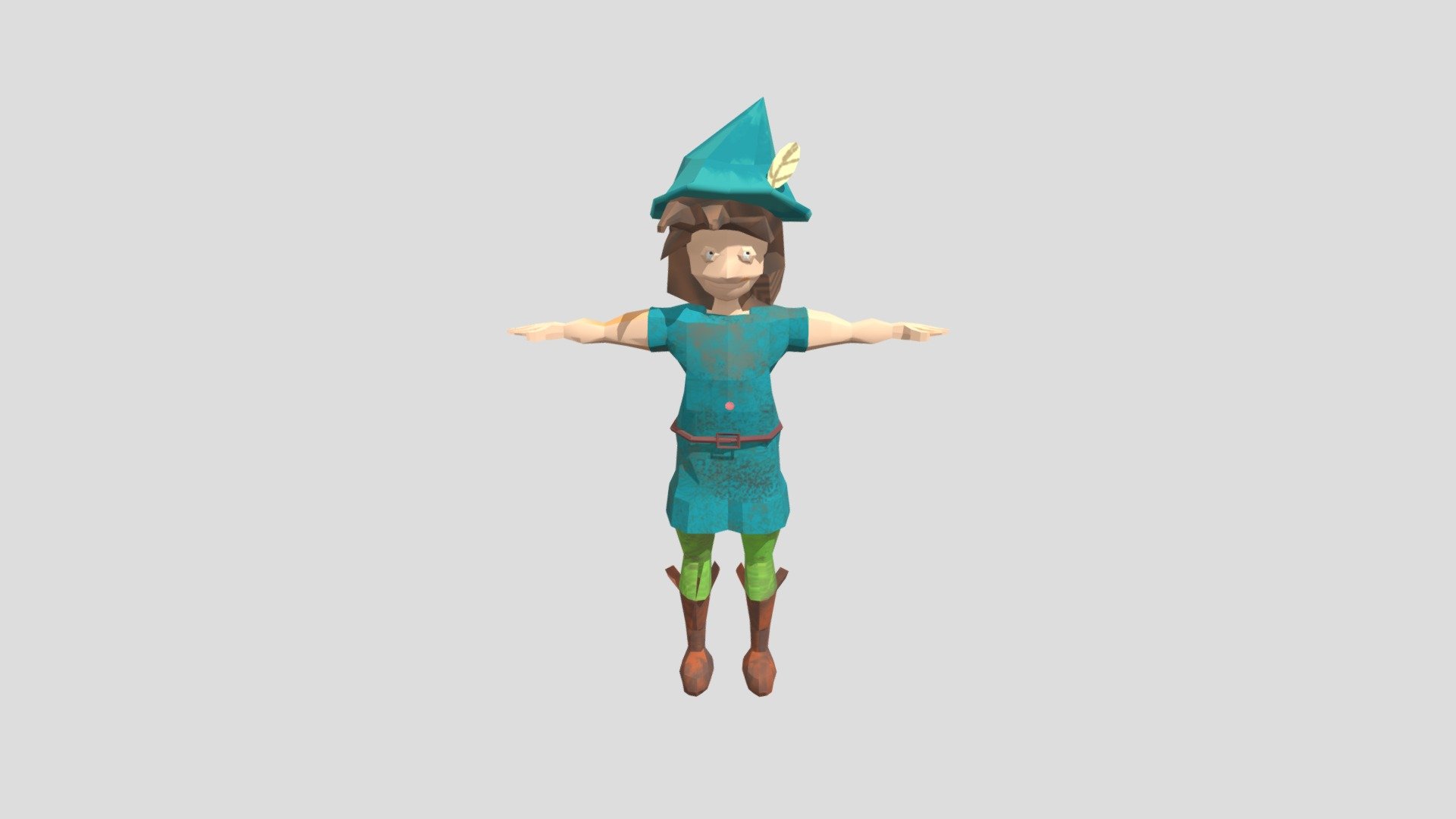 KNB217 Character Design (Robin) - Download Free 3D model by LYWshelley ...