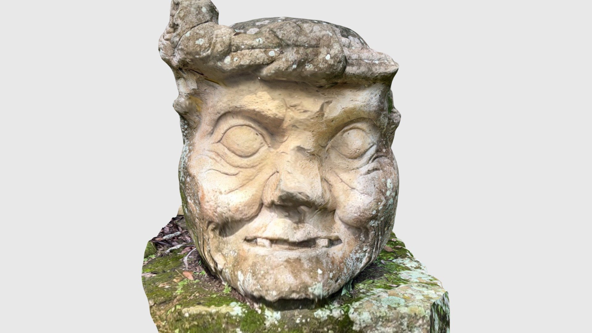 Head of Pauahtun, Copan - Download Free 3D model by AtsushiNoguchi ...