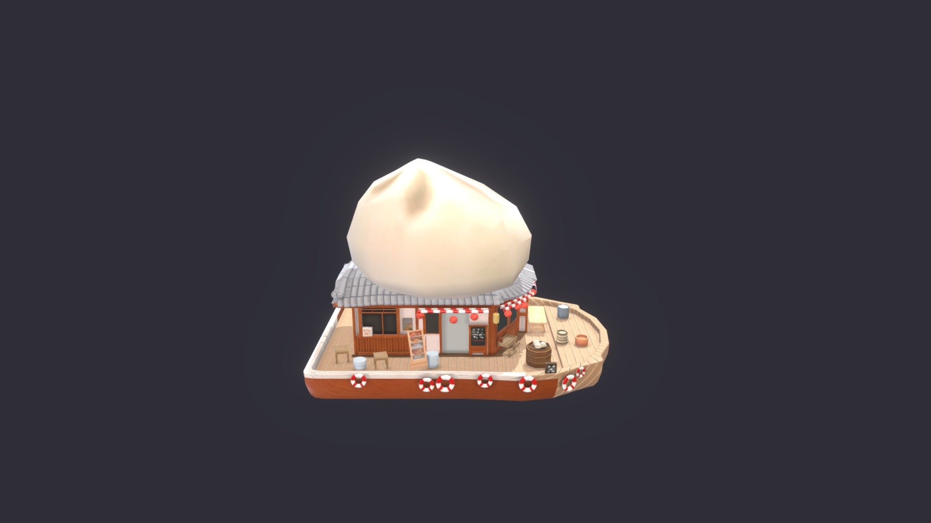 05 Boat Bao Store - Download Free 3D model by lke_ (@lke153199 ...