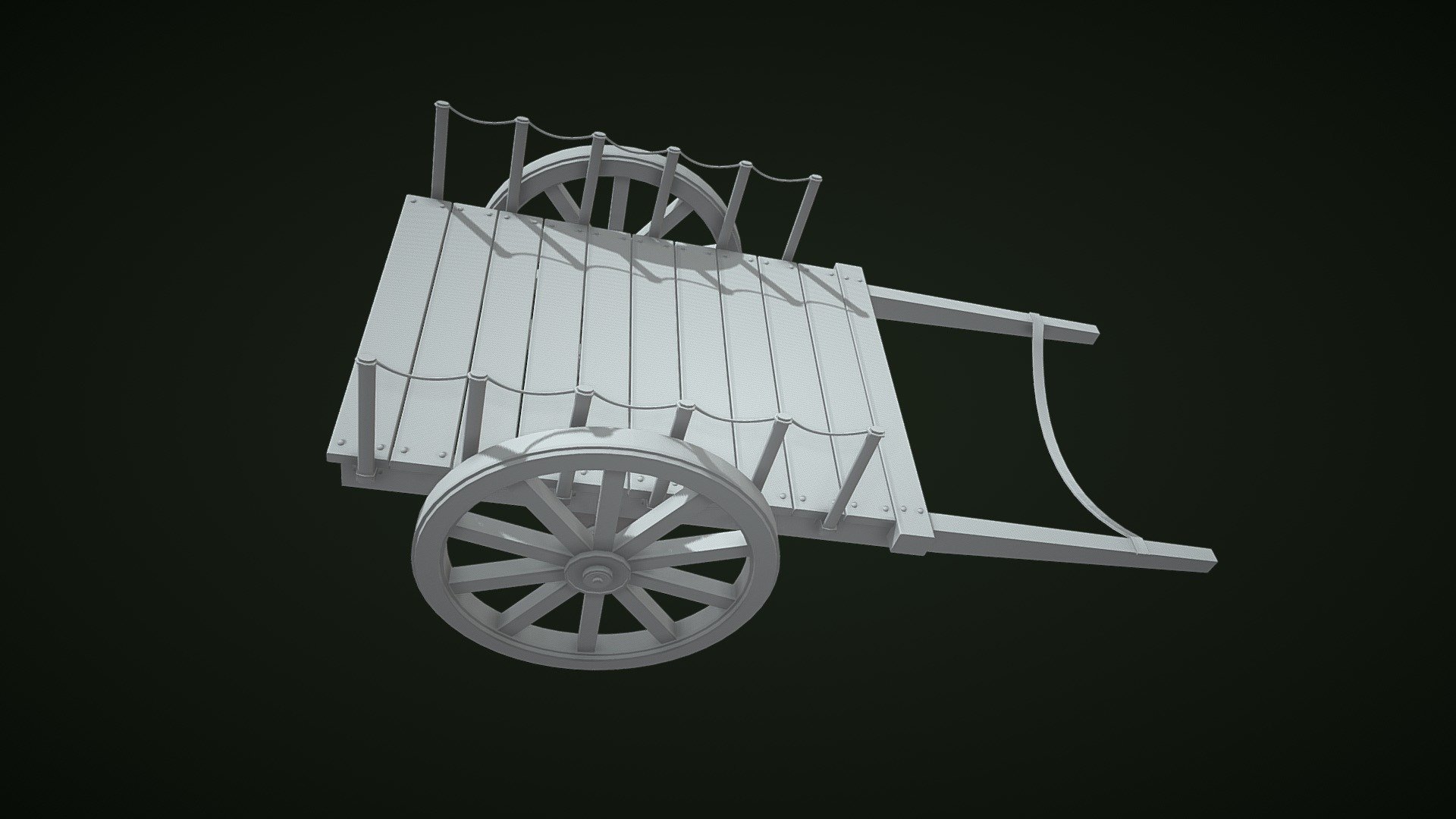 Cart - 3D model by kristinatsvira [014e993] - Sketchfab