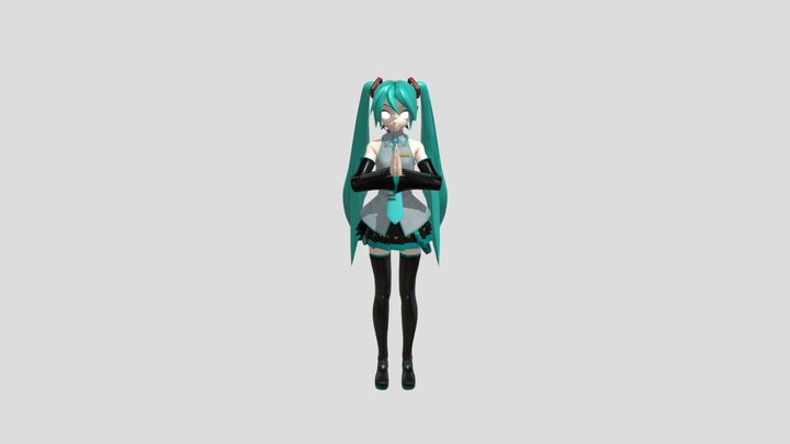 Mikumikudance 3D models - Sketchfab
