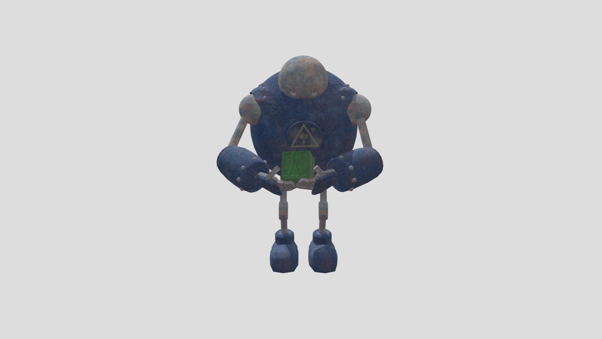 Lonely Robot - 3D model by Psarli [01501b8] - Sketchfab