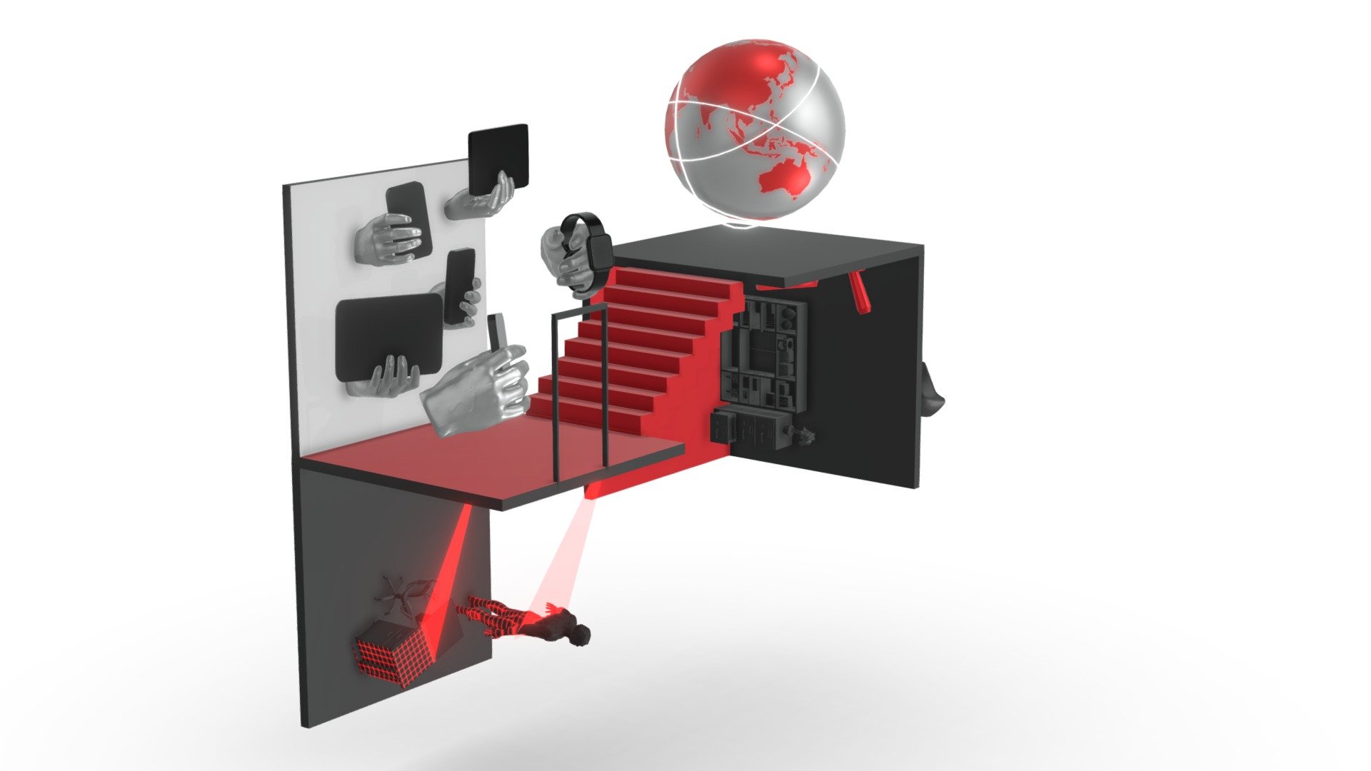 Verizon - 3D model by Knotel [0150fa7] - Sketchfab