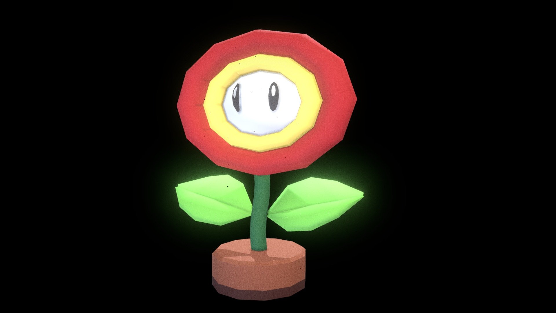 Super Mario Flower - Download Free 3D model by Spark Games (@spark ...