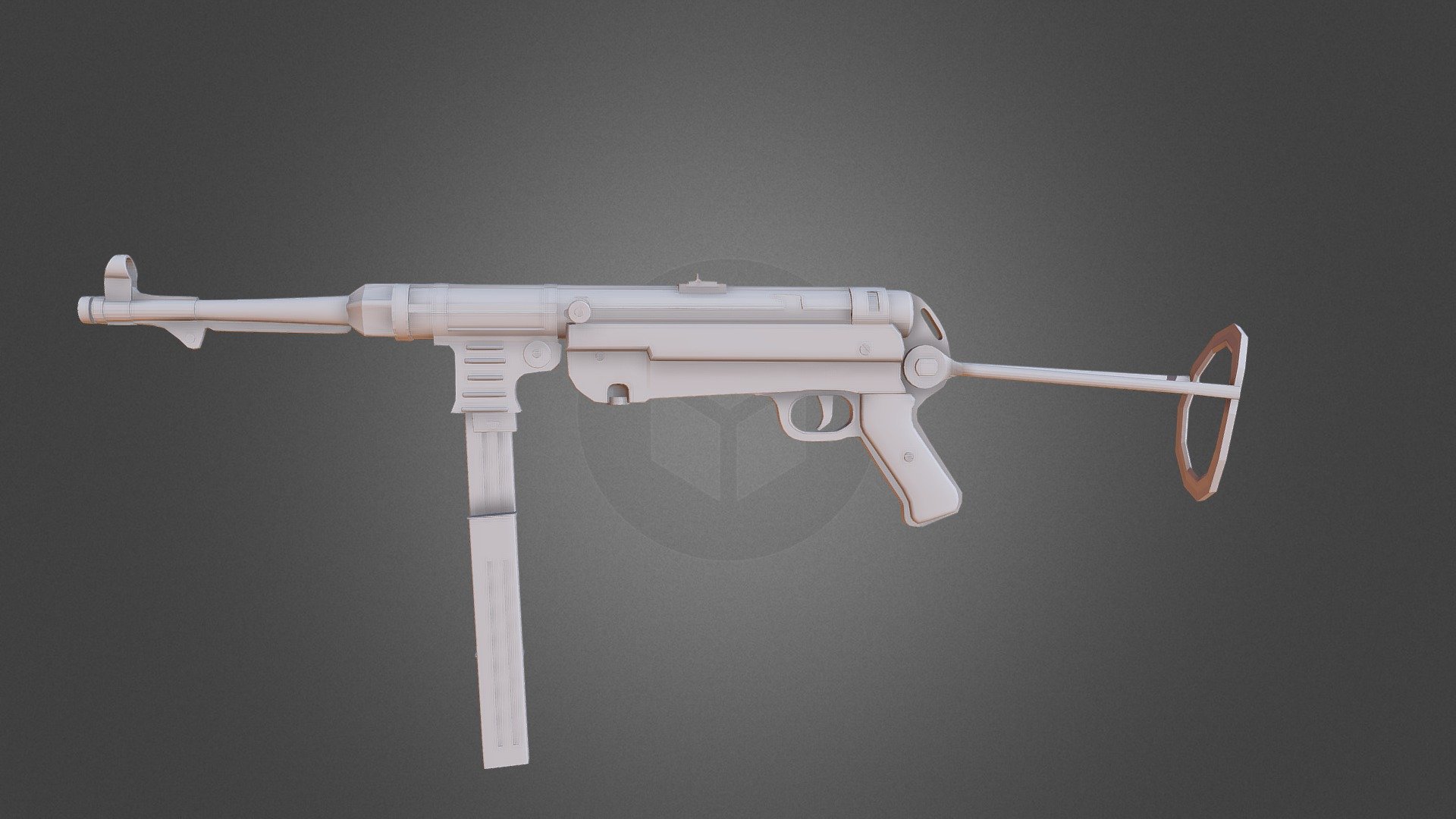 Mp40 - 3D model by 0_Merrcy [0152d64] - Sketchfab