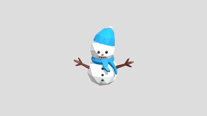 Snowman 3D models - Sketchfab