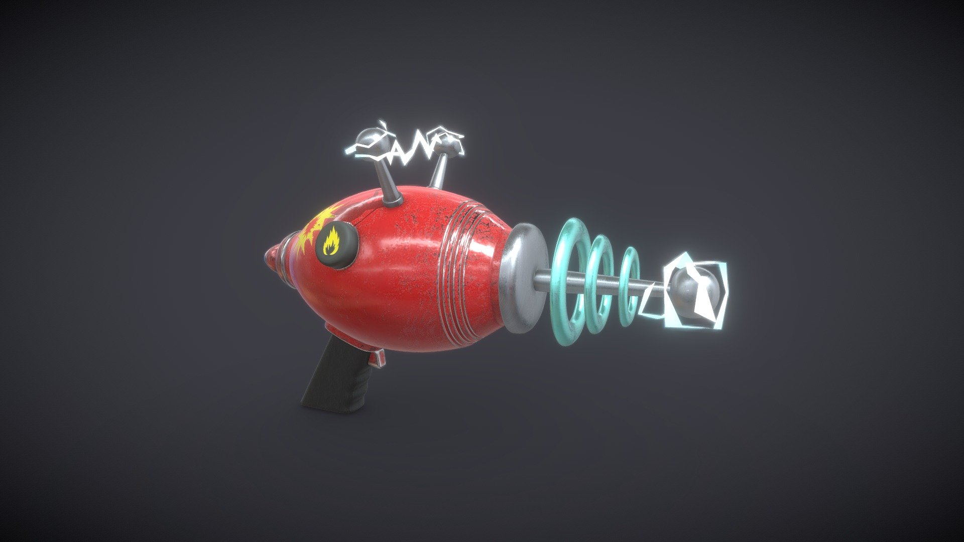 Real Alien Gun - Buy Royalty Free 3D model by mskullkid [0153b11 ...
