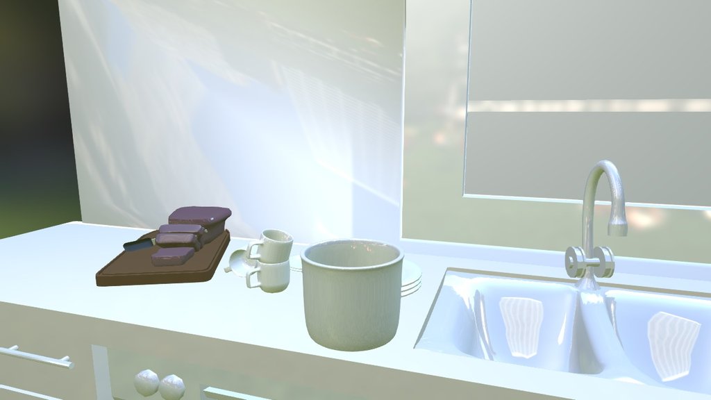 Sample Kitchen - 3D model by defeed [0153f53] - Sketchfab
