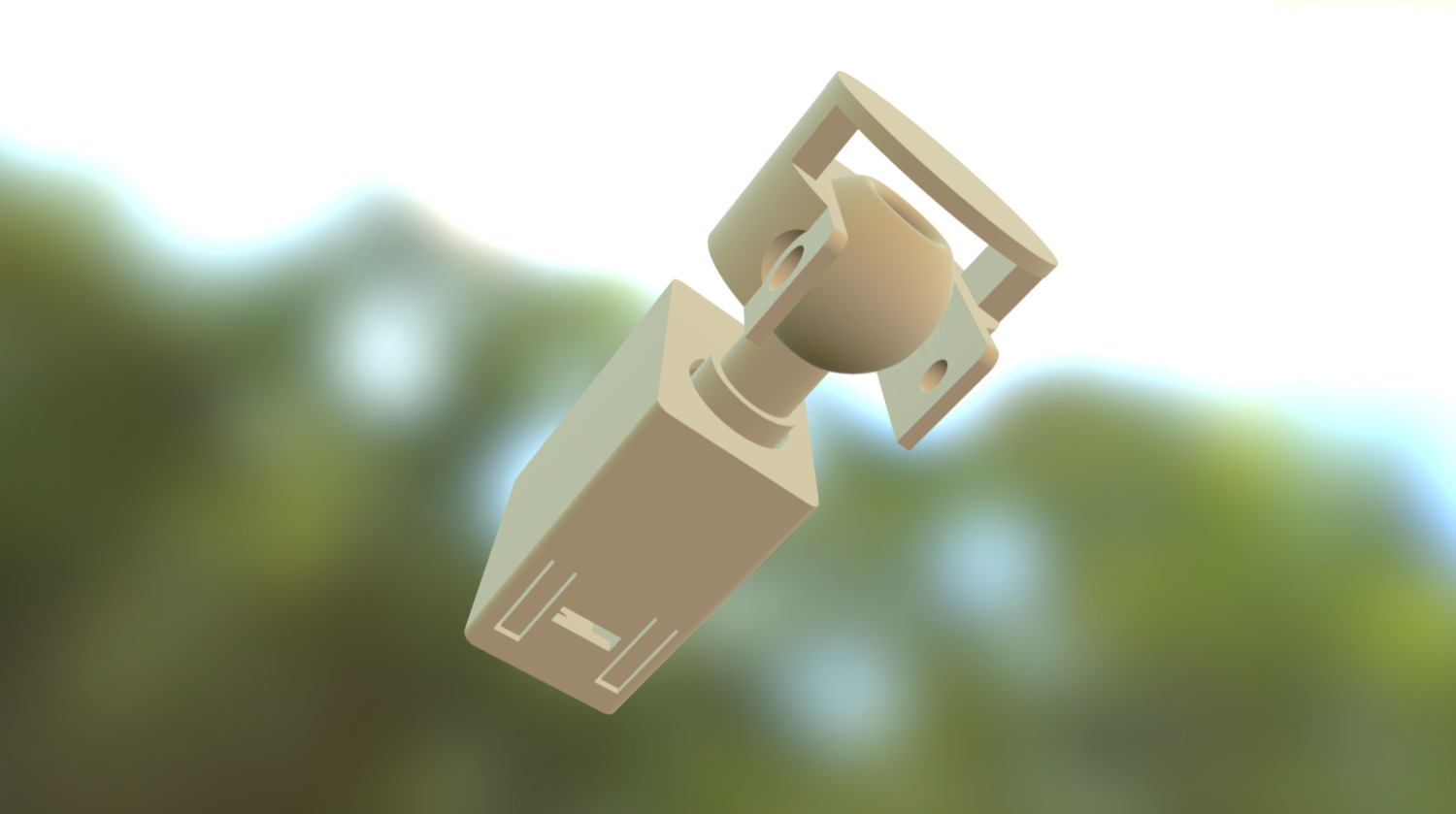 motorized camera with micro servo GWS - Download Free 3D model by fenyo ...