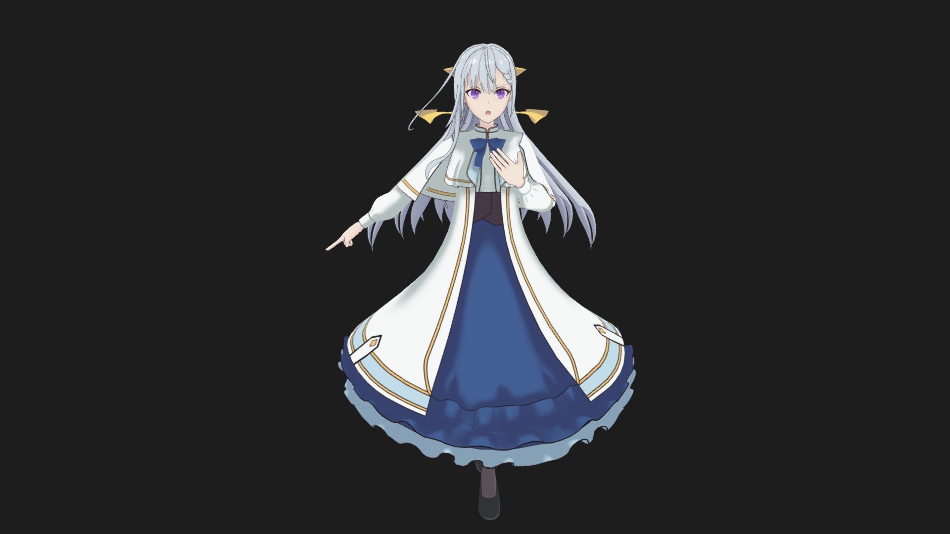 《転天》尤菲 ユフィ Euphy - 3D model by Sutanq [0155dcc] - Sketchfab