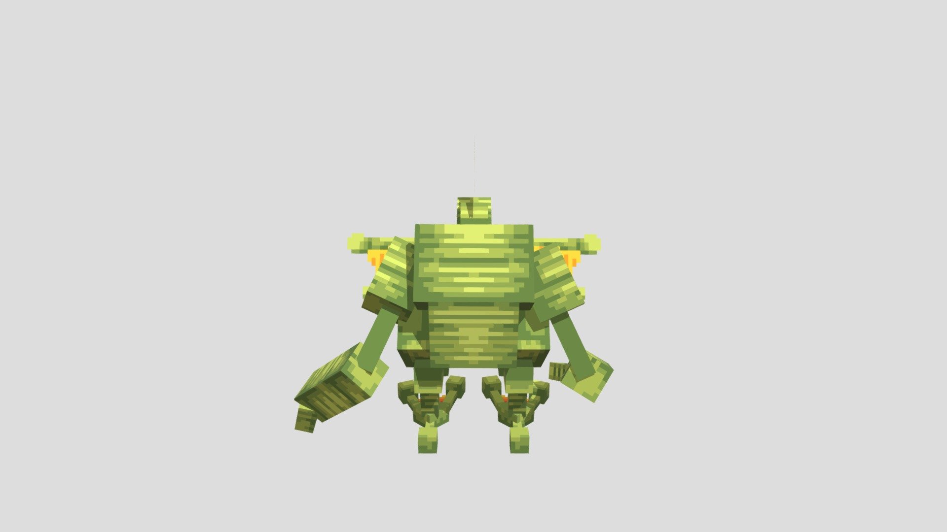 Voxel Alien Monster - 3D model by Icy Studios (@icystudios) [015a211 ...