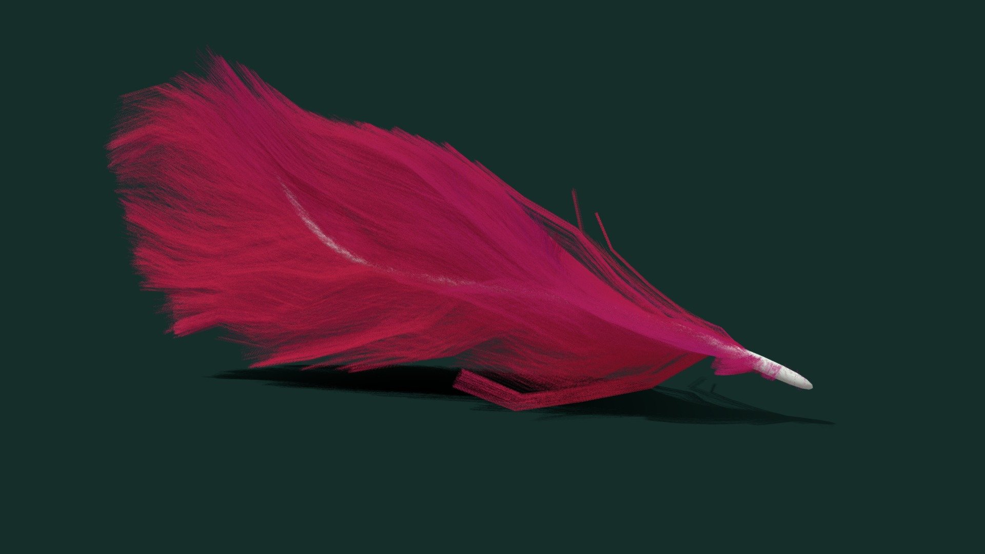 Fuzzy Feather - 3D model by electorchstrauss [015c7fb] - Sketchfab