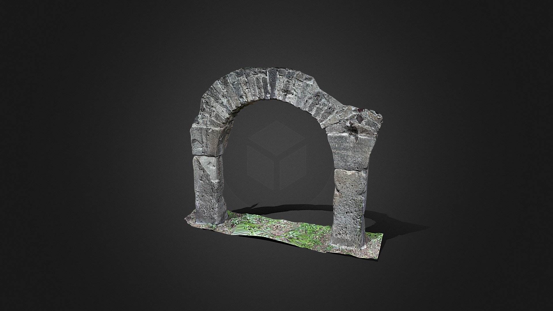 Old Roman arch - Download Free 3D model by chabychab [015d3c7] - Sketchfab