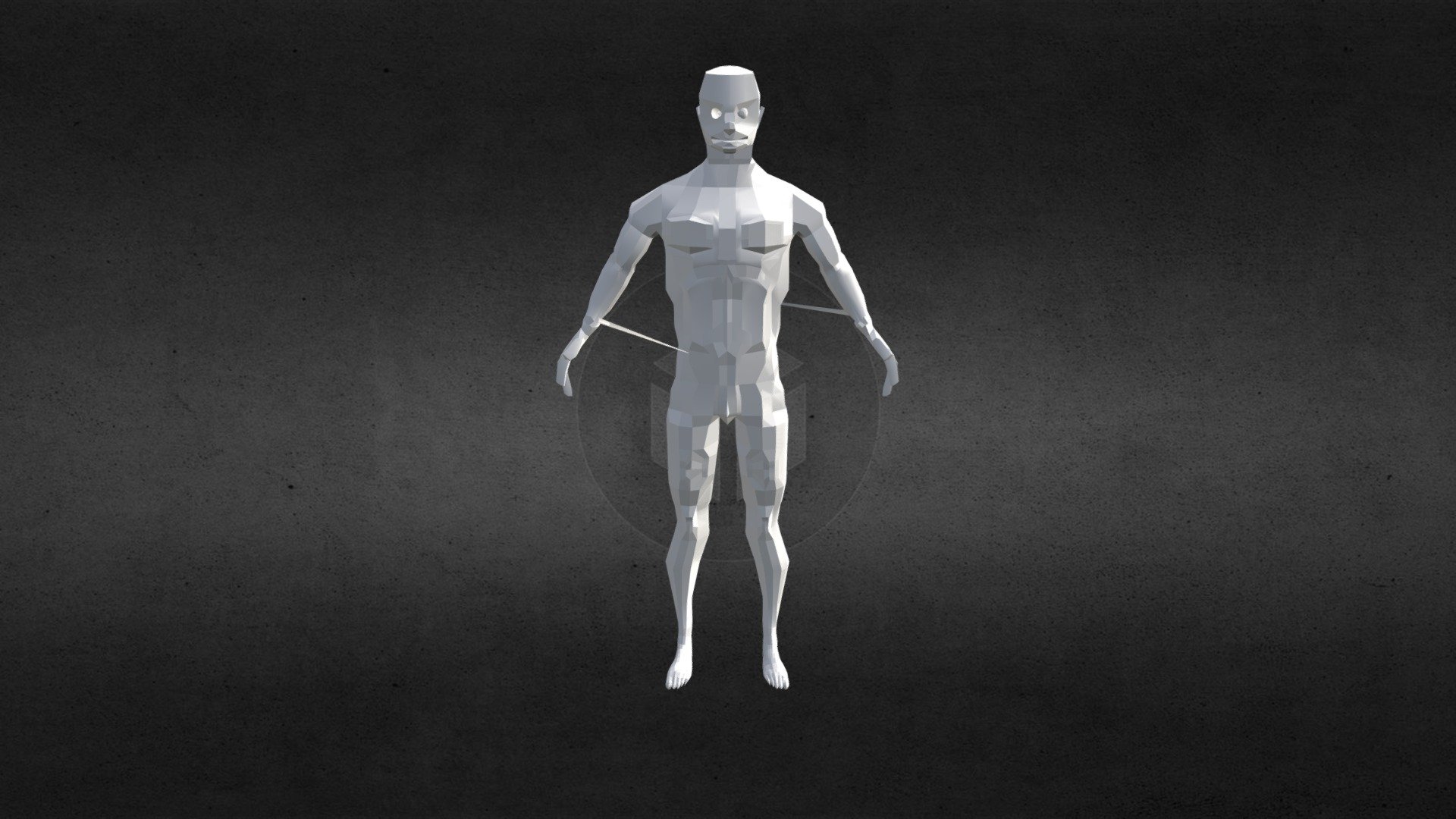Human Male Base 001 AnatomyZombieThrillerDance - 3D model by ...