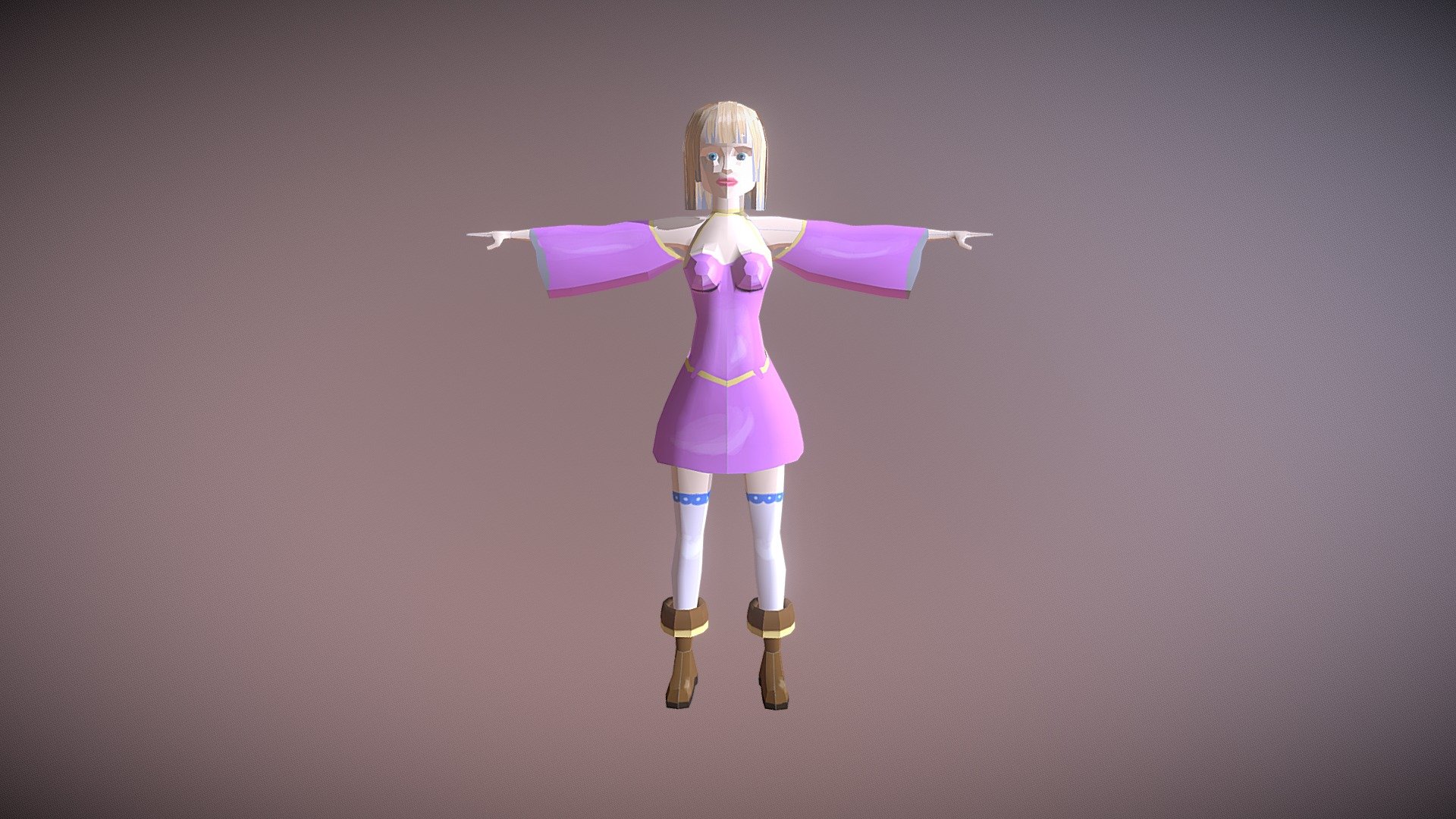 Character Model - 3D model by ralleL [01606a7] - Sketchfab