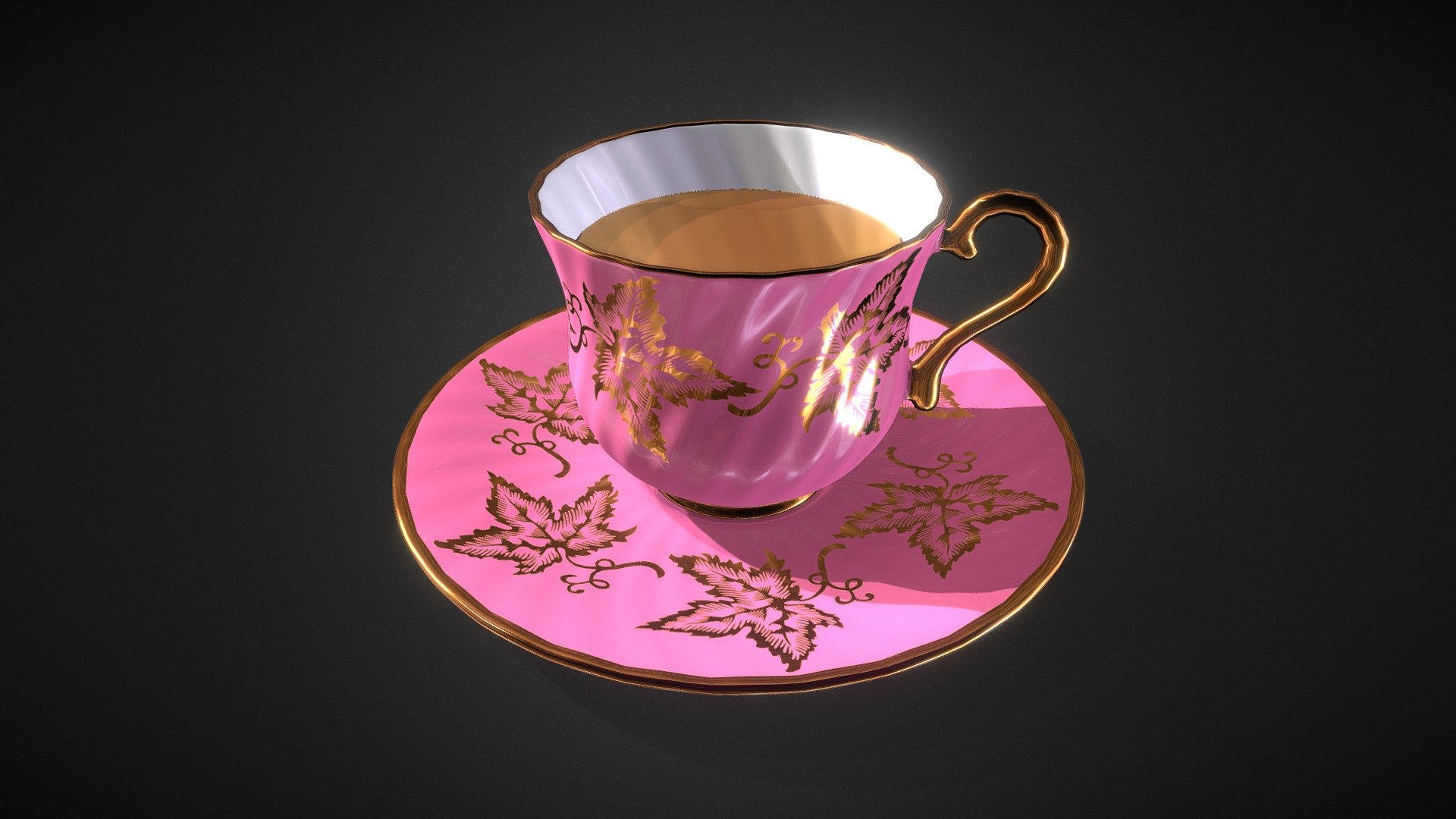 Teacup - Download Free 3D model by Manfred Kostka (@manfredkostka ...