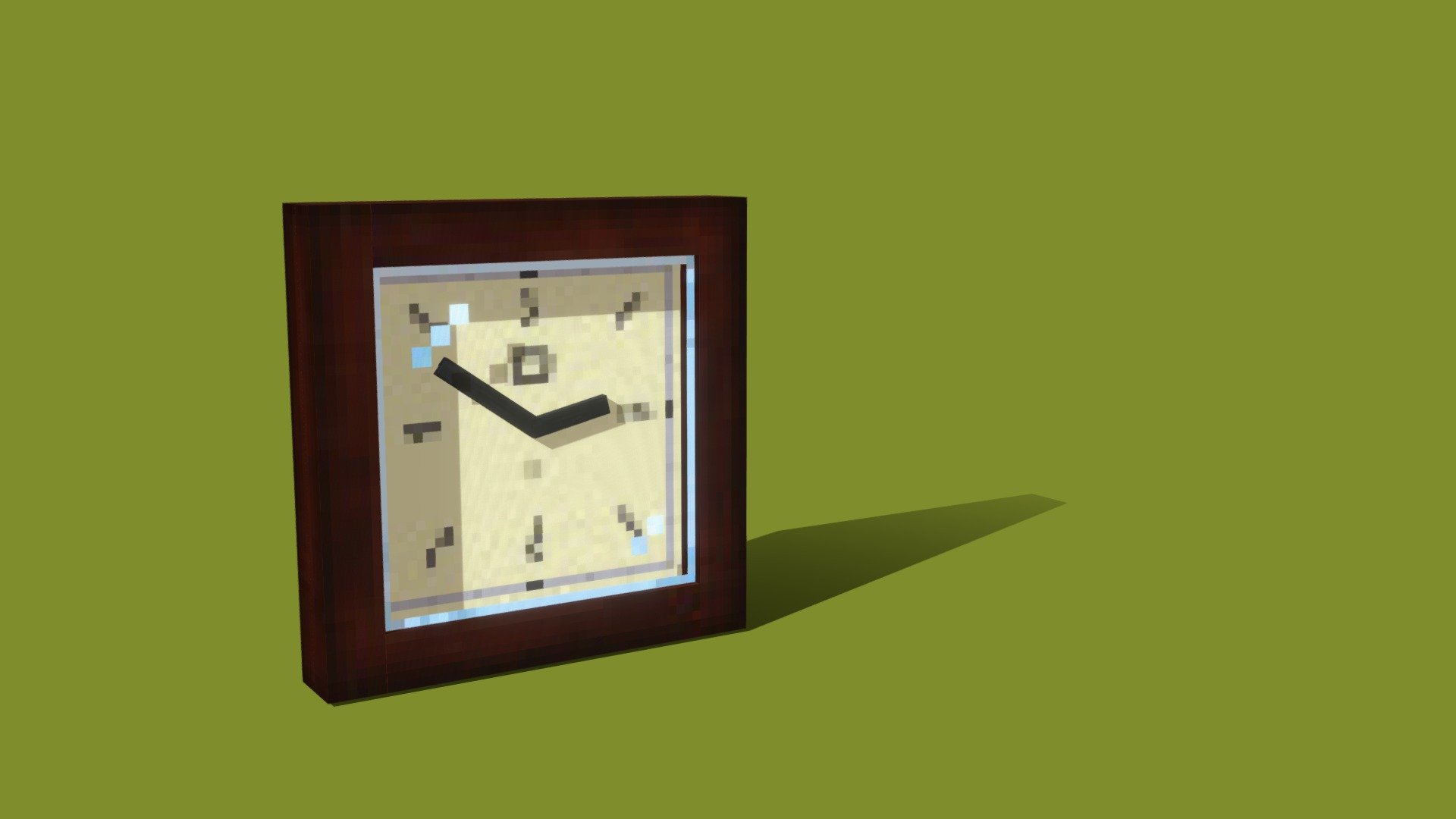 Wall clock - 3D model by bob1754 [016174b] - Sketchfab
