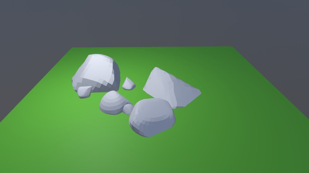 Group Of Rocks - 3D model by Semrah [01618cb] - Sketchfab