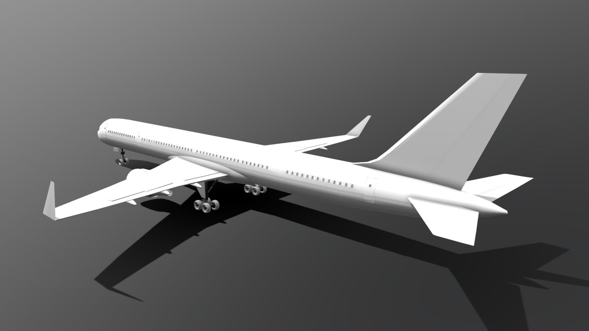 Boeing 757-300 - 3D model by Tony (@tonyferello) [0162329] - Sketchfab