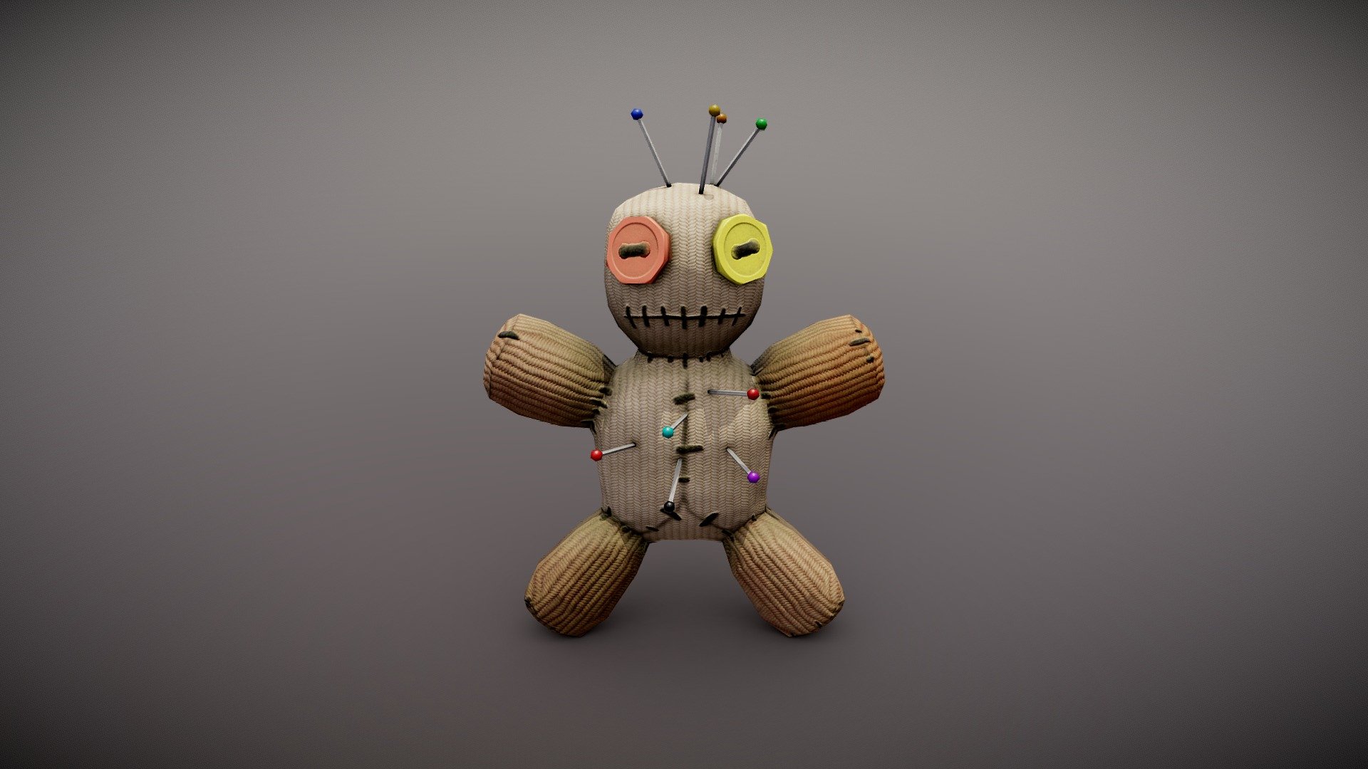 Voodoo Doll - 3D model by Bendayd [0165a20] - Sketchfab