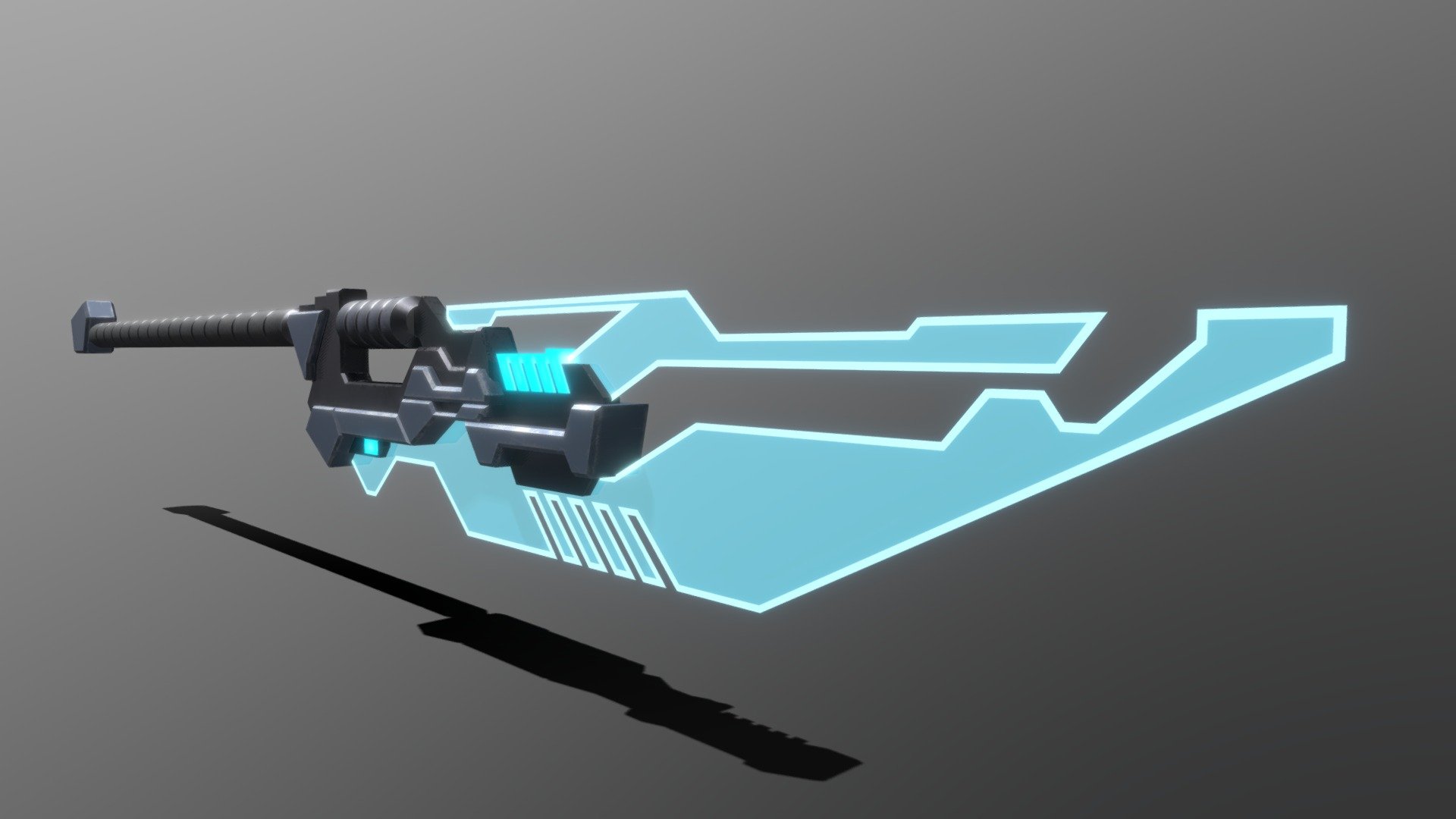Halo Titan MMO Forerunner Hardlight Spear - Download Free 3D model by ...