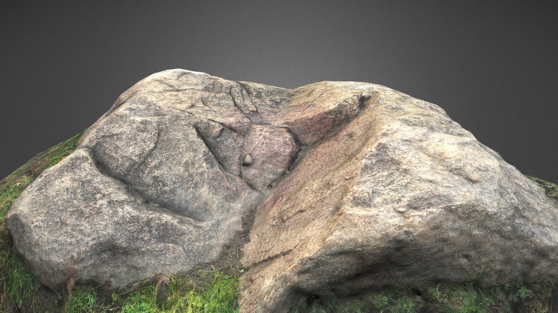 Interesting Ground Rock(Game Ready,Photoscanned) - Buy Royalty Free 3D ...