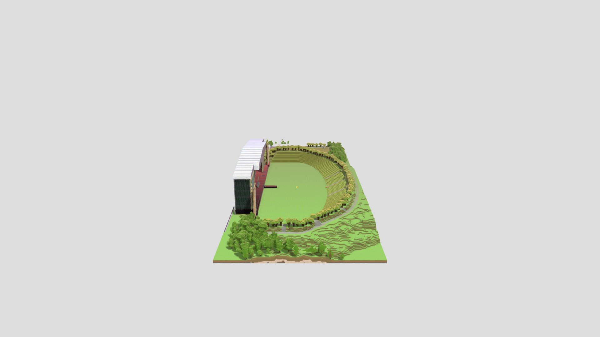 Green Day Concert - Minecraft - 3D model by hamiltron [016c005] - Sketchfab