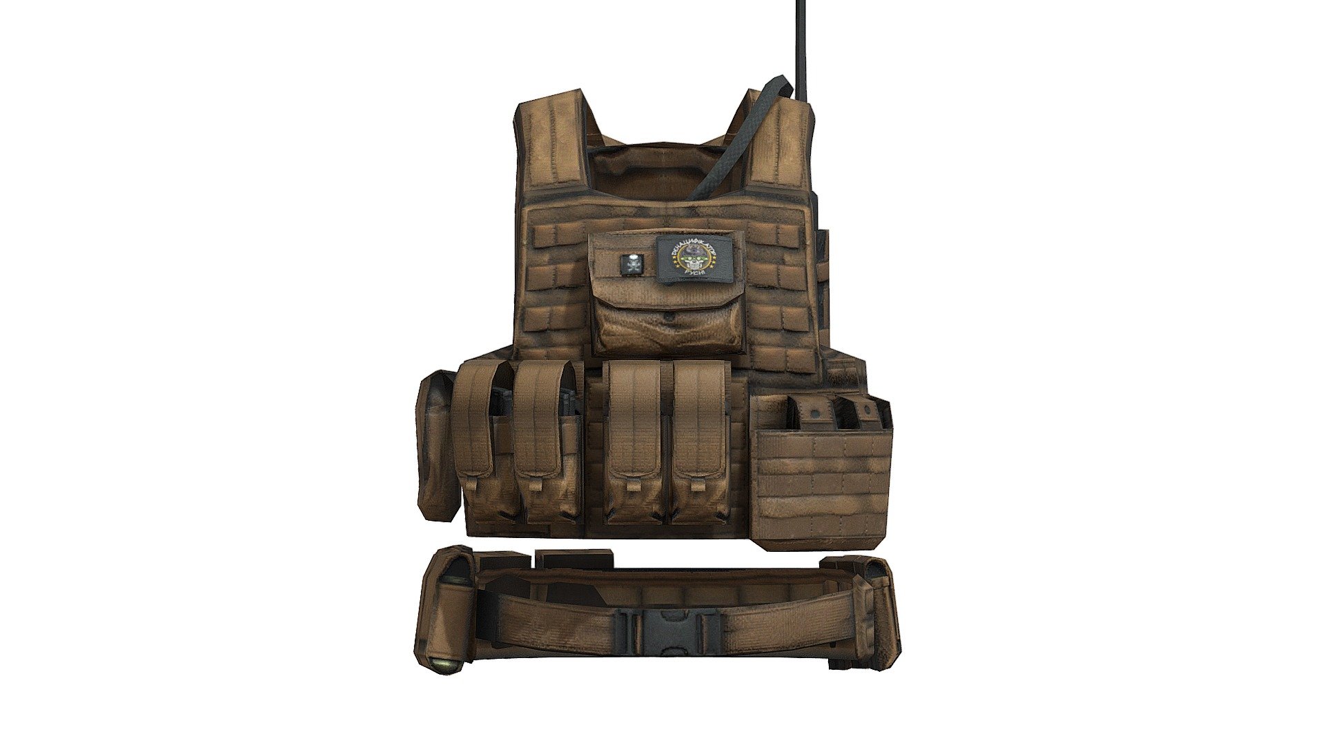 Vest 1.2 - 3D model by momsboxtv [016c517] - Sketchfab