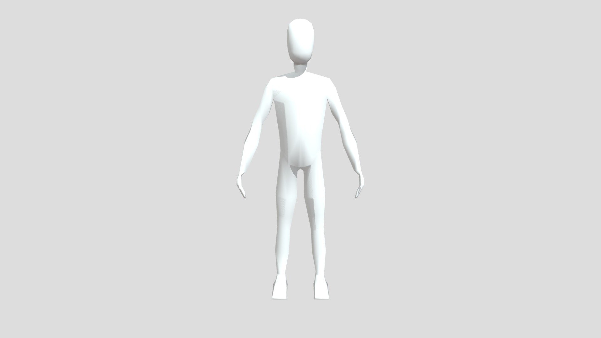 Low Poly Character Base - Download Free 3D model by aleemteo [016cb0a ...