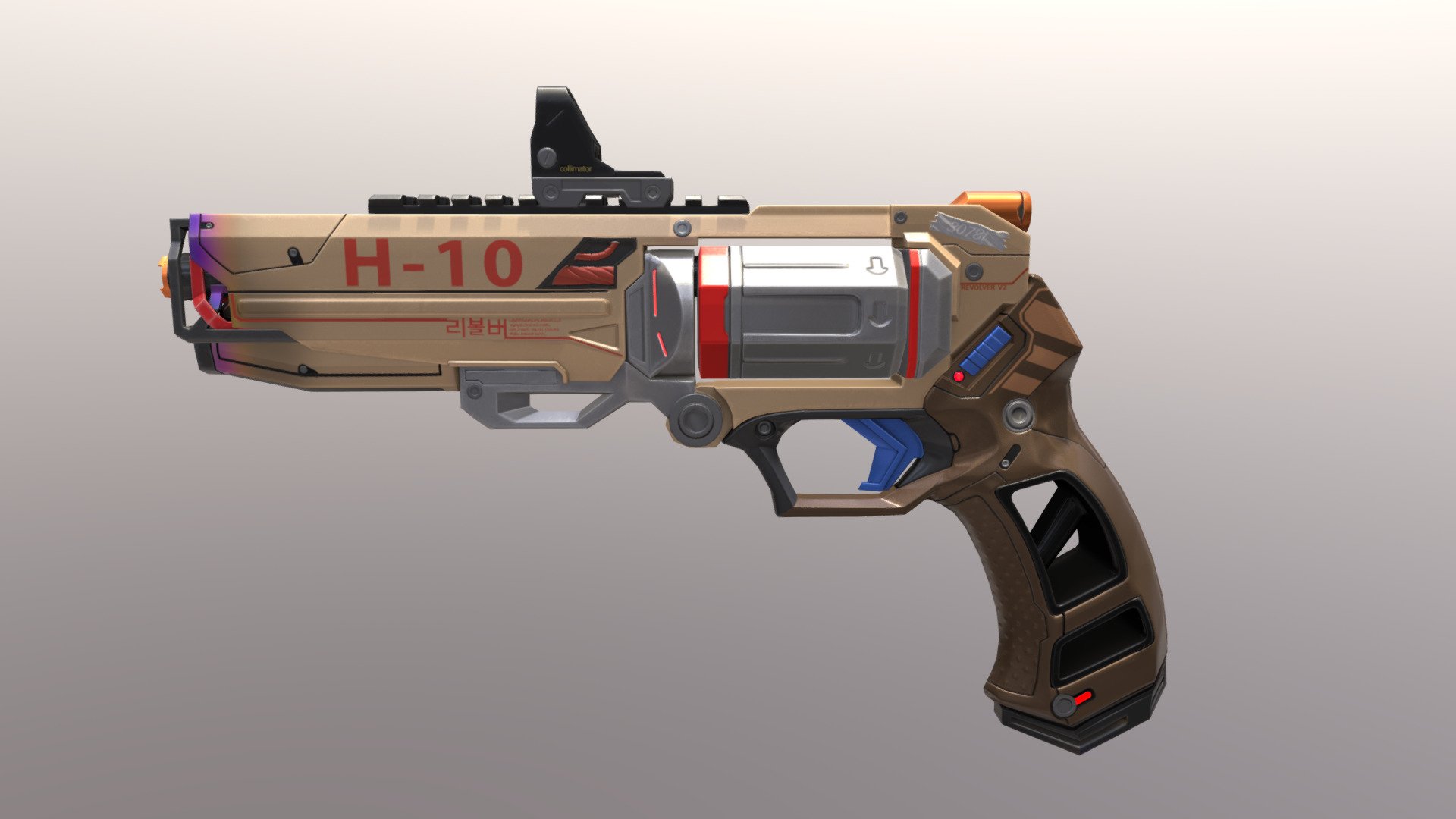 Weapon_H-10_mesh - 3D model by Viktor (@marvelmarvel1209) [016f9ac ...