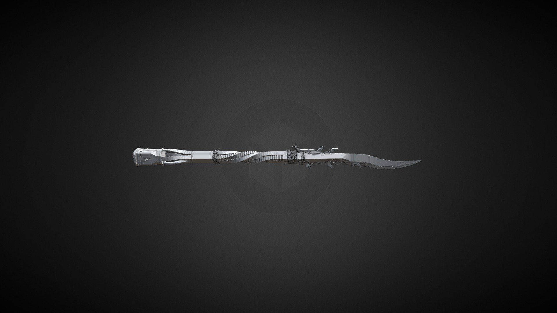 Sylens Spear, Horizon Zero Dawn (3D model) - 3D model by Guillaume ...