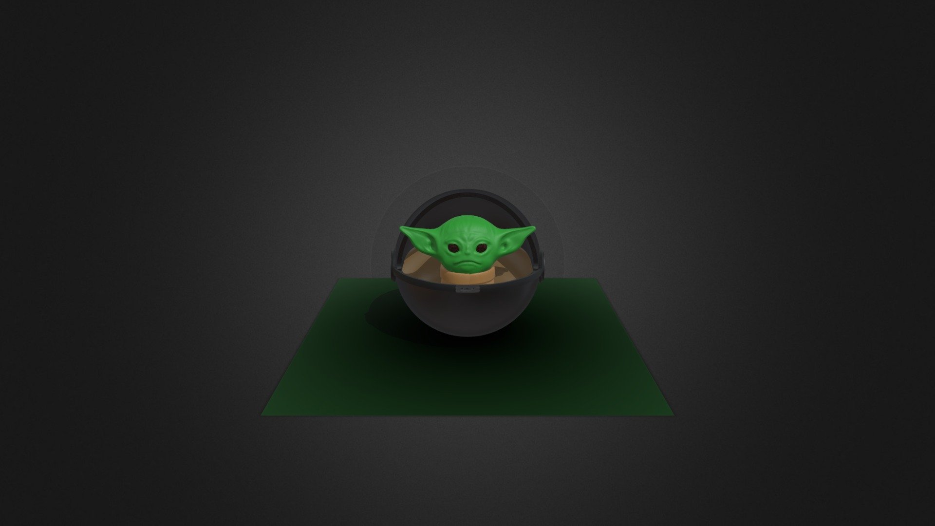 Baby Yoda - Download Free 3D model by Nadeem (@desolateframe26 ...