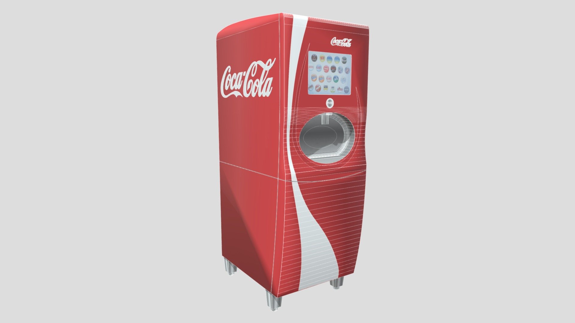 Coca- Cola+ Freestyle+ Machine - Download Free 3D model by ...