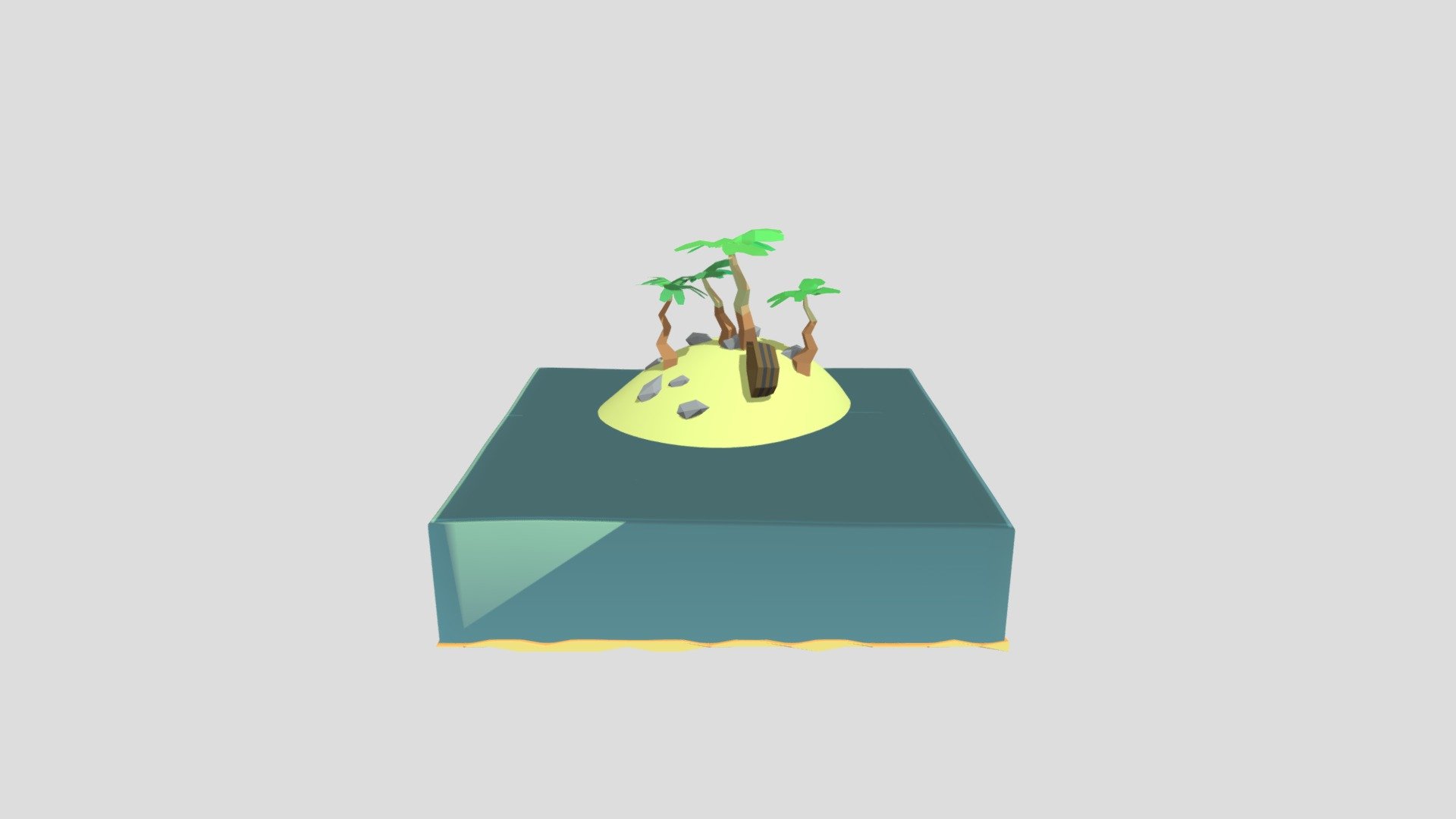 stranded_Island - Download Free 3D model by aditya12.133 [0173629 ...