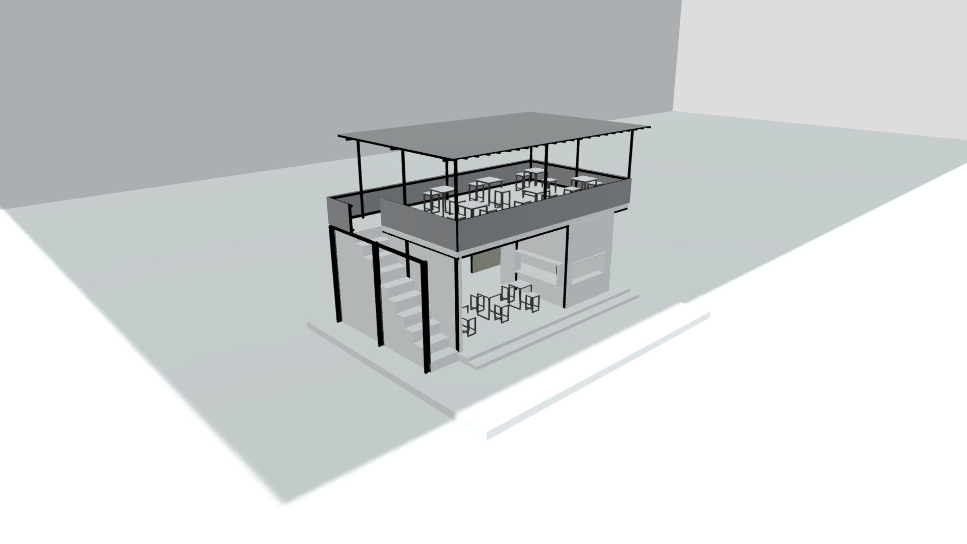 desain cafe - Download Free 3D model by kurniawanferi1996 [0175757 ...