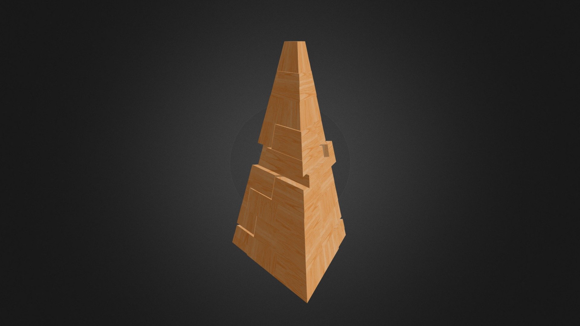 Pirâmide Triângular - 3D model by hugoguima [0175d25] - Sketchfab