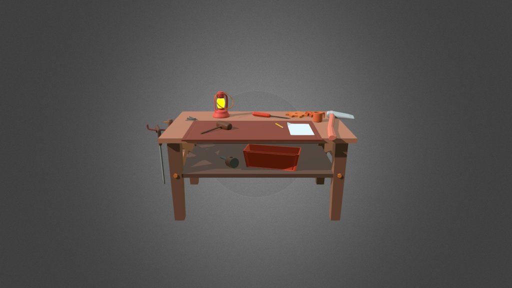 Workbench - 3D model by Burkenstain [0175f5d] - Sketchfab