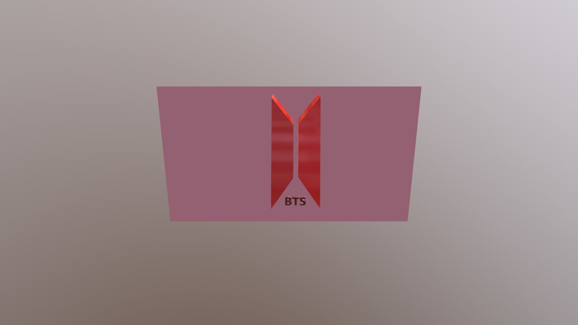BTS LOGO WITH MUSIC PT 5 - 3D model by kiritokun12320 [017661e] - Sketchfab