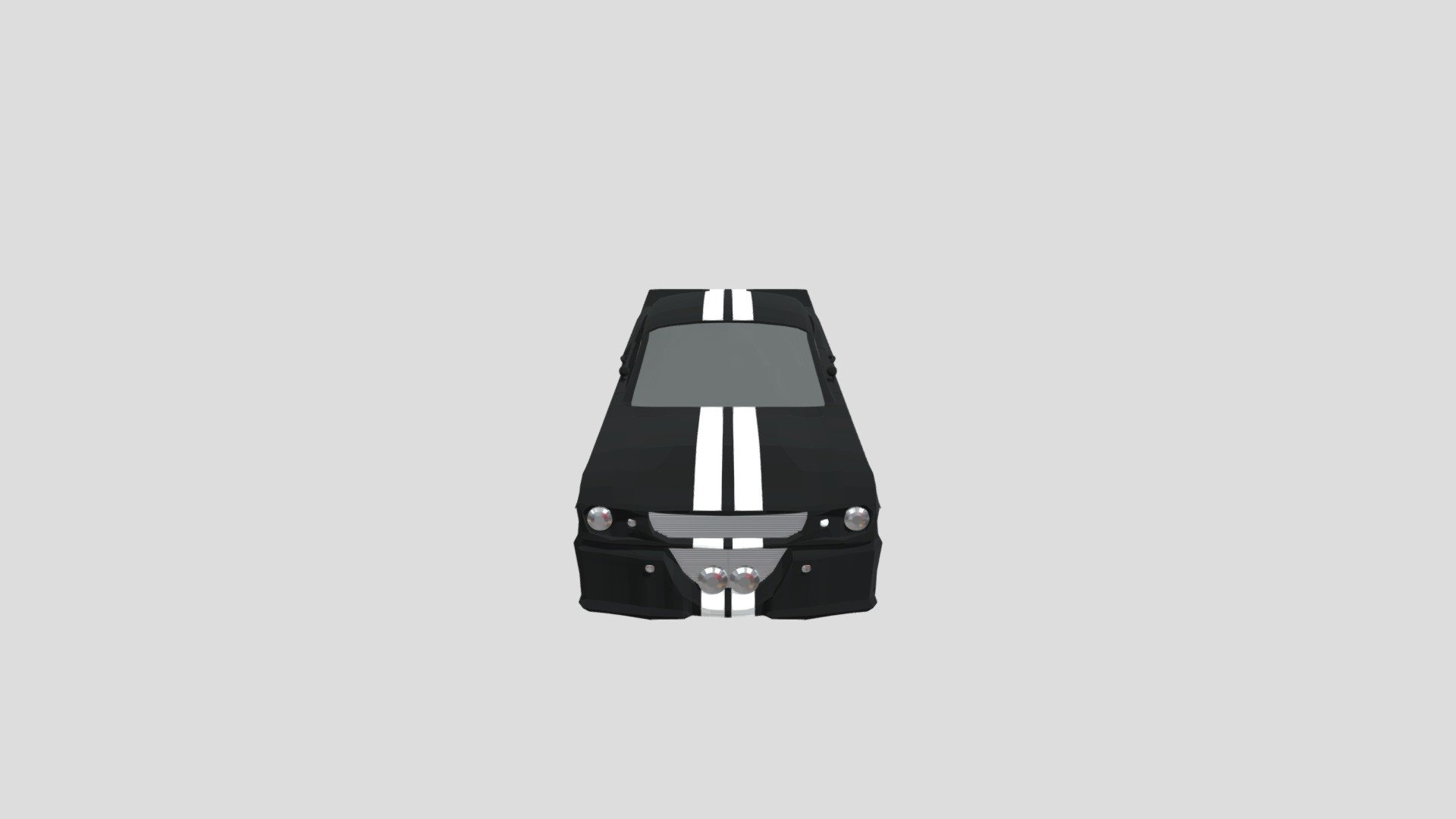 Mustang Eleanor 67 low poly - Download Free 3D model by rhurin [0176fd0 ...