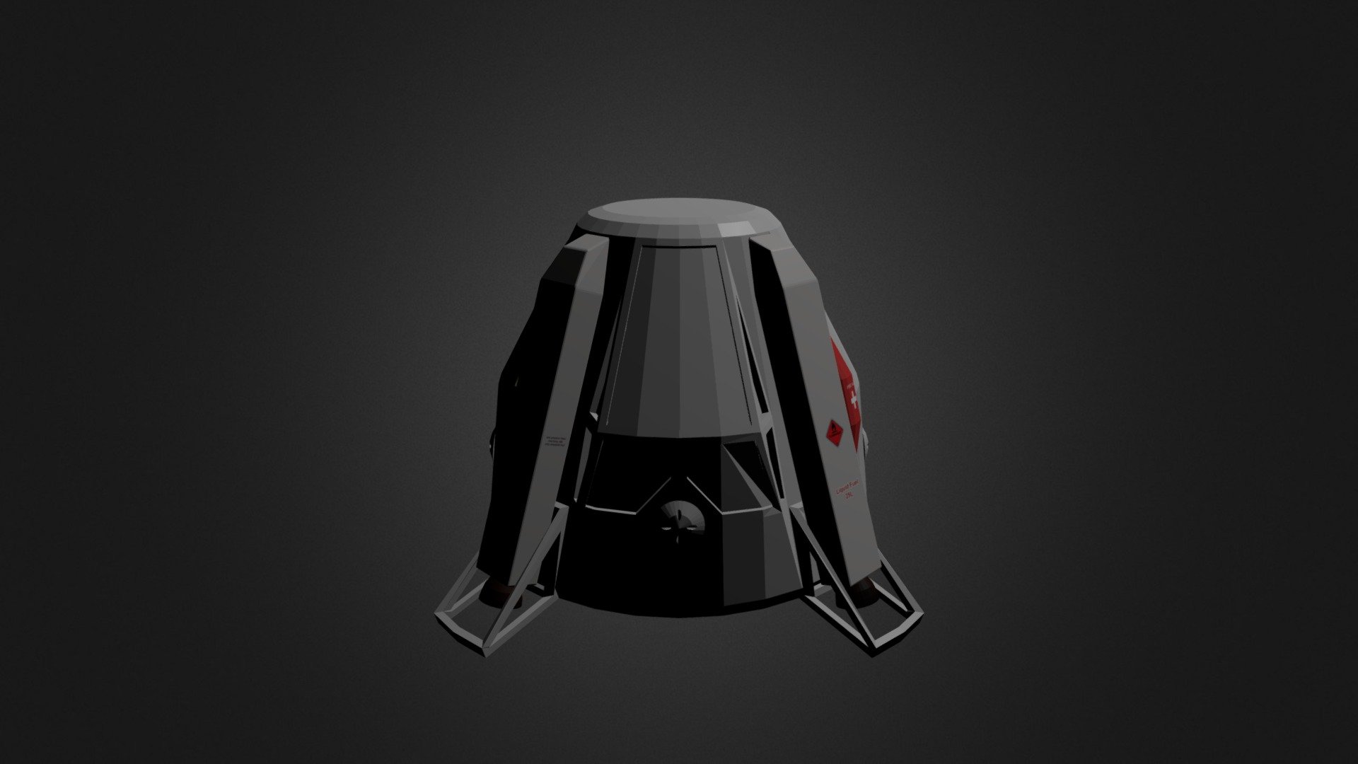 Lander - 3D model by Bart (@bartv) [01780f6] - Sketchfab