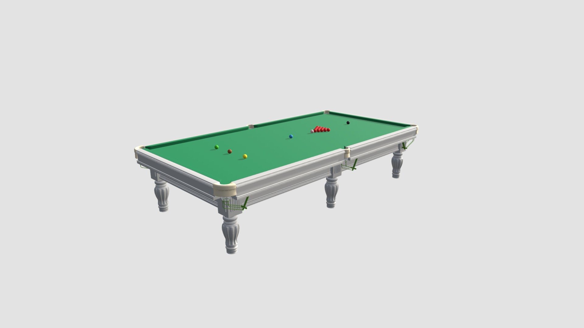billiard table - Buy Royalty Free 3D model by Evermotion [01781cb ...
