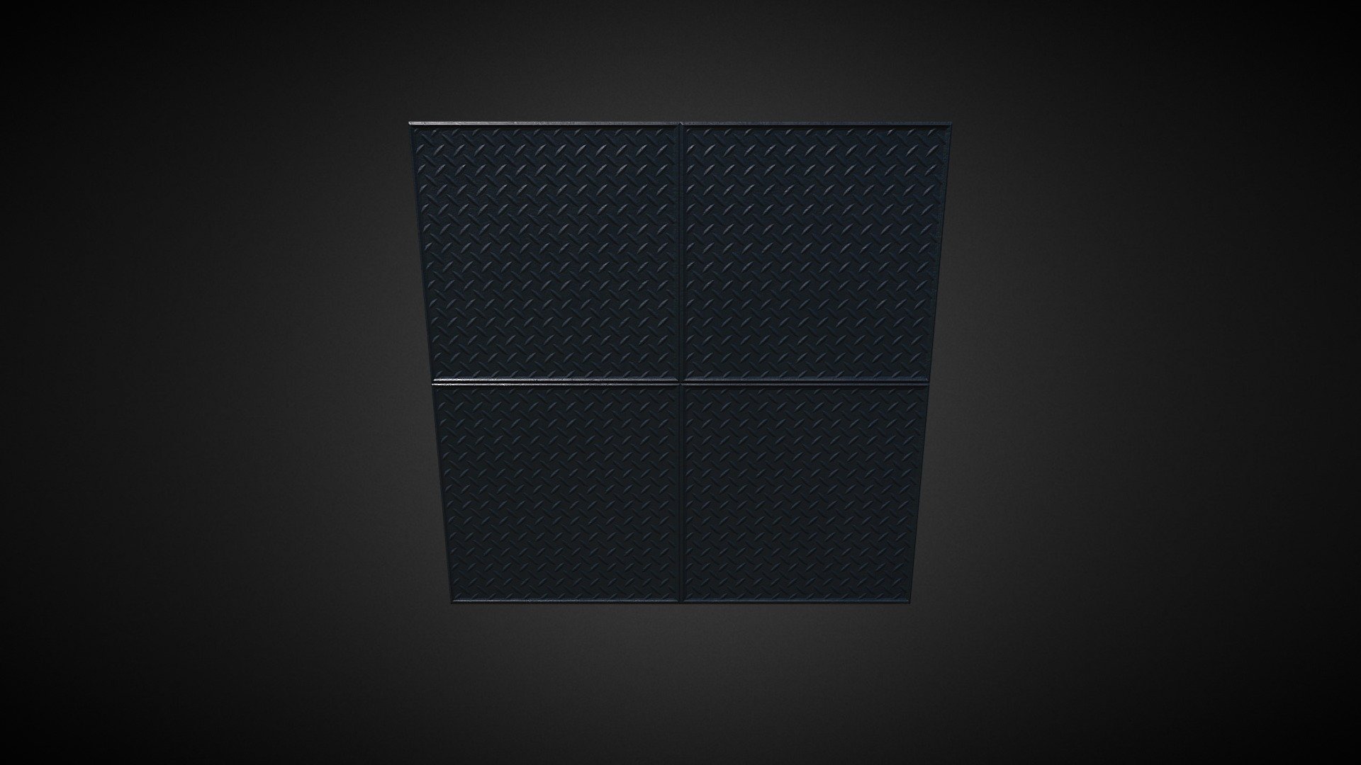 Black Metal Ground - 3D model by Jevin [017abd4] - Sketchfab