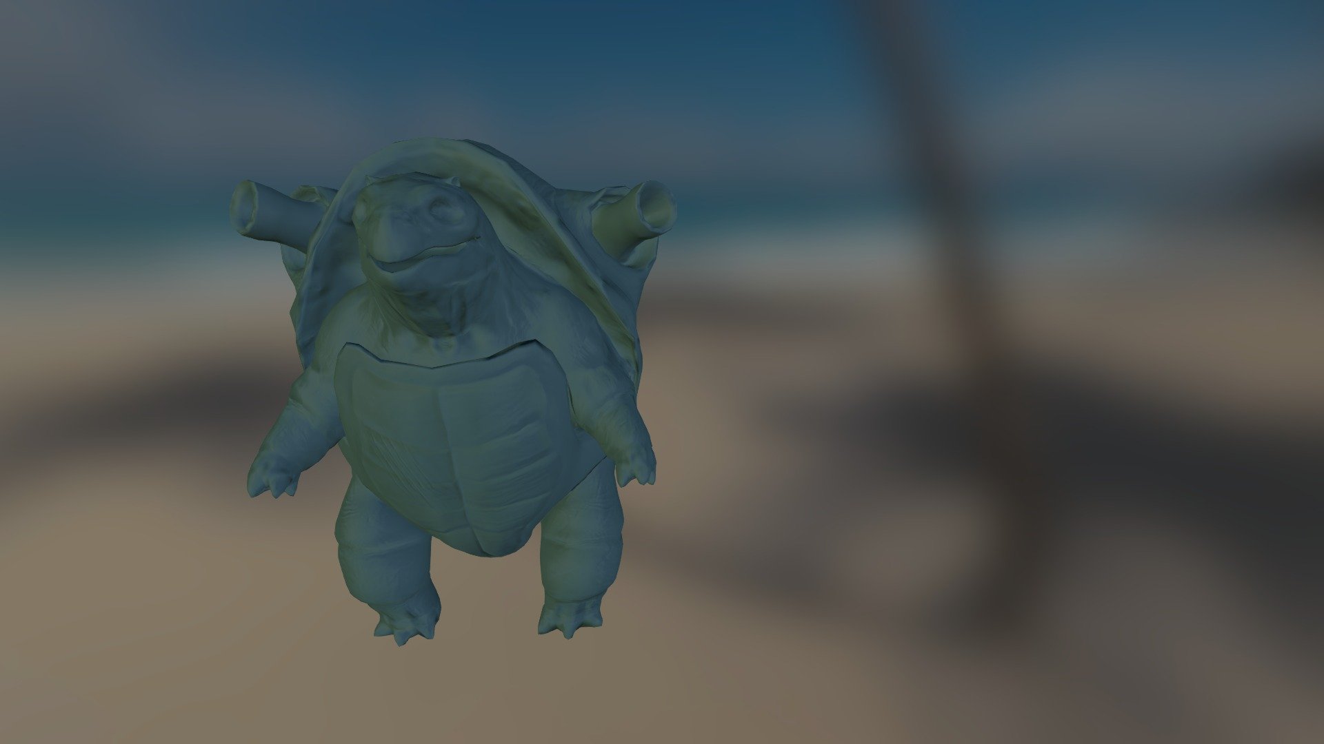 blastoise sculpt - 3D model by liamsavage222 [017b54f] - Sketchfab