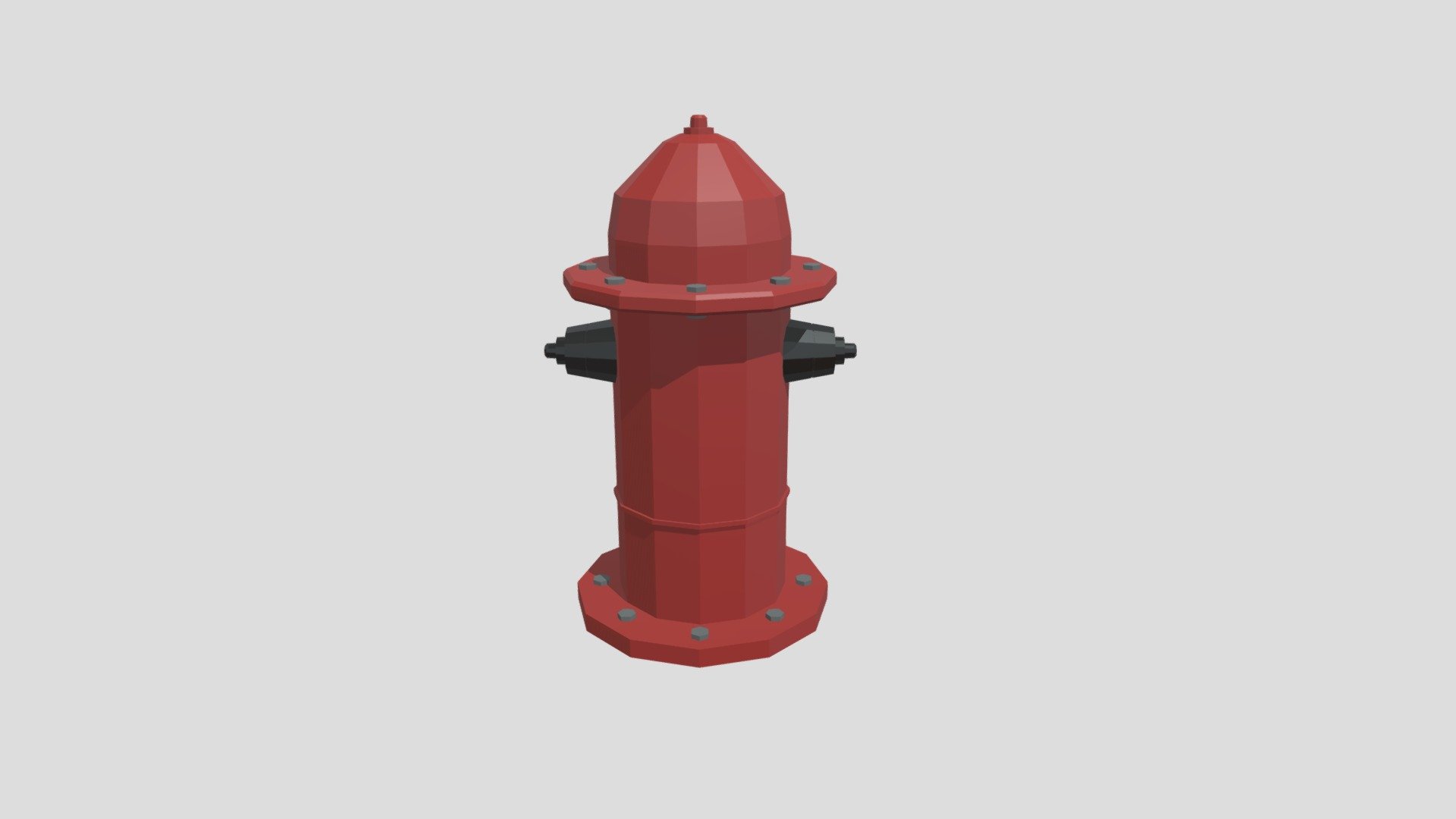 Low Poly FireHydrant - Download Free 3D model by StudioMoon [017c2db ...