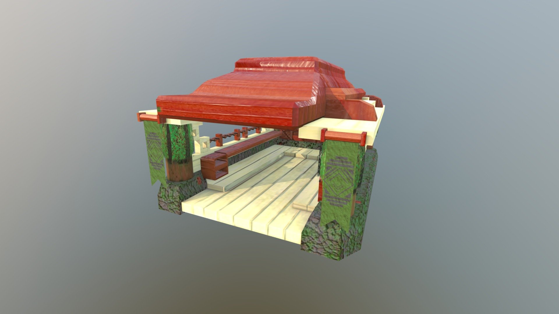 Large Trading Stall - 3D model by jordan_hull [017c47f] - Sketchfab