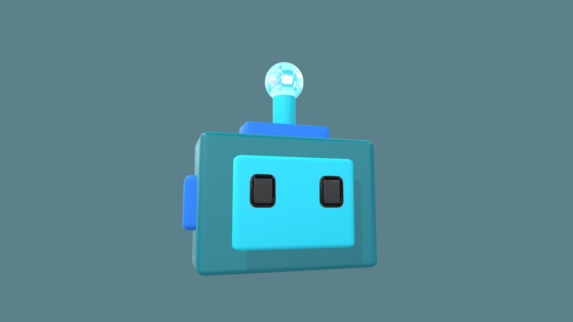 Bot Face - Download Free 3D model by Lowpoly 0 (@lowpoly0) [017c4da ...