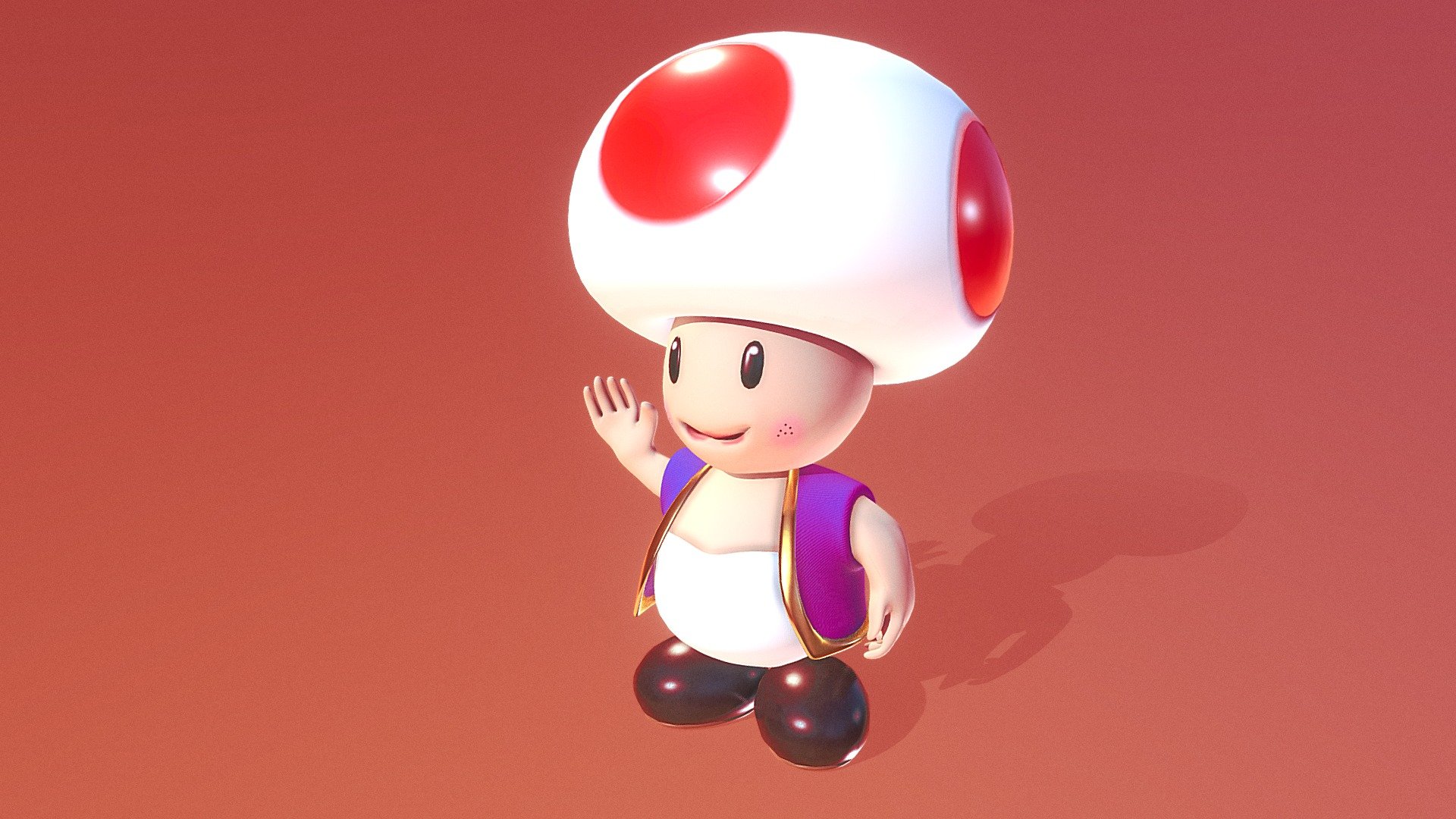 Toad - Buy Royalty Free 3D model by Harold P. de Boer (@Harold1995 ...