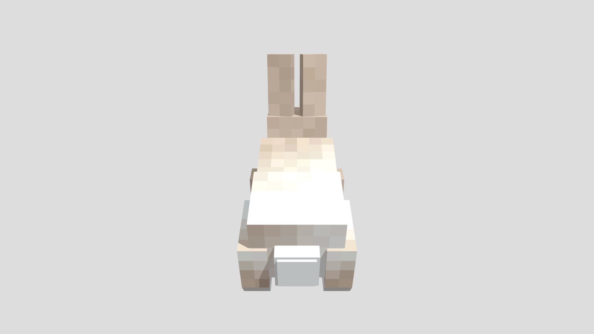 Pastel Rabbit - 3D model by Playing_Goodness [017d12a] - Sketchfab