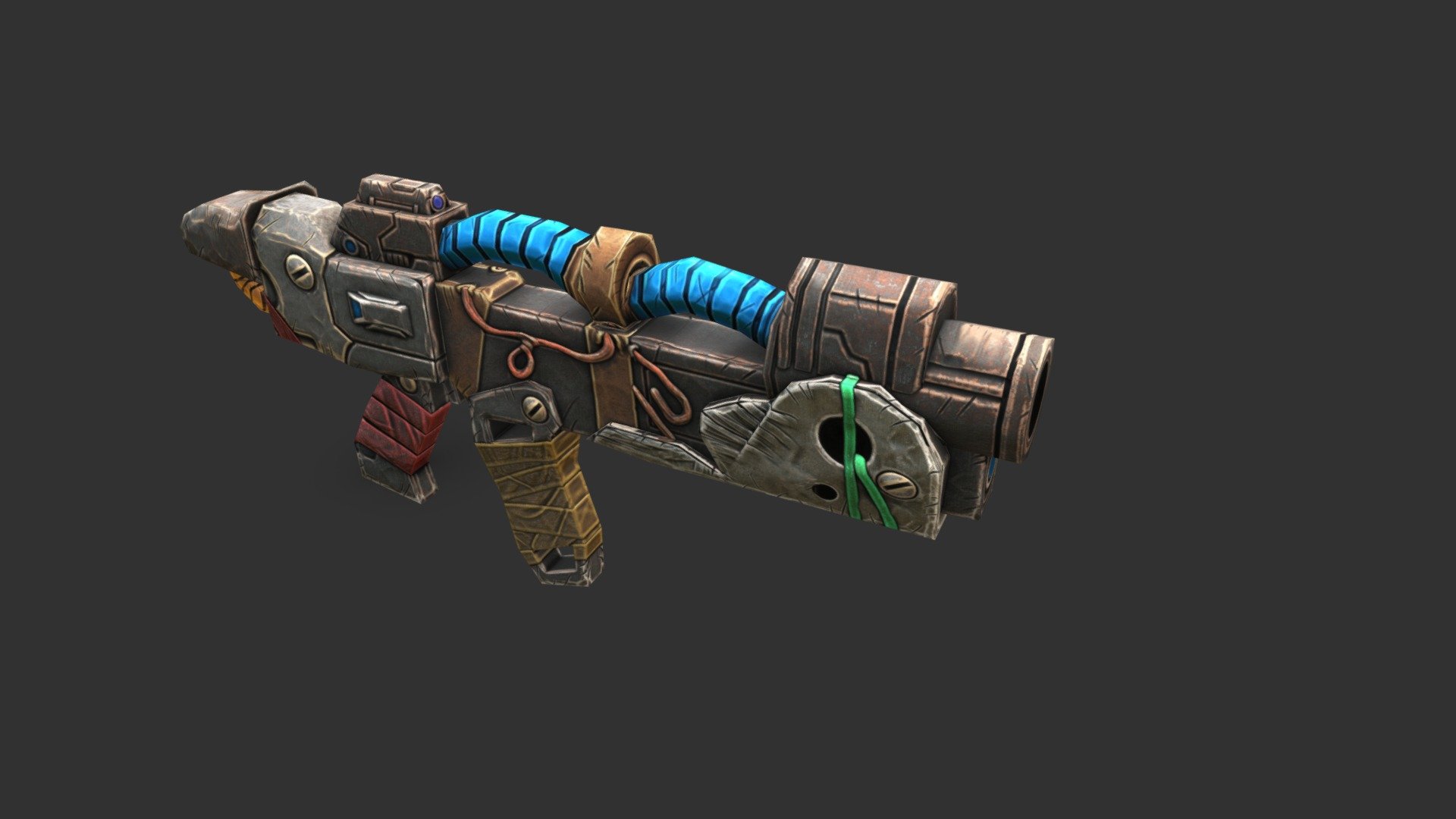 Energy-gun 03 - 3D model by CC (@ccsf) [017e9eb] - Sketchfab